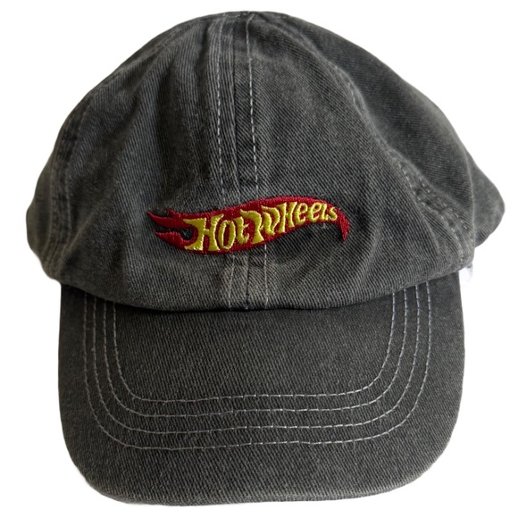 Zara | Accessories | Zara Kids Gray Cap With Red And Yellow Logo | Poshmark